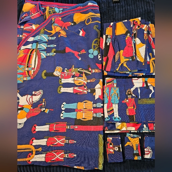 Vintage | Bedding | Vintage Sears Toy Soldier Beatlesesque Coverlet And ...